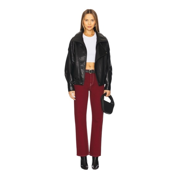 Re/Done | Jeans | Nwt Redone The Standard Jean In Currant Red Size 25 ...